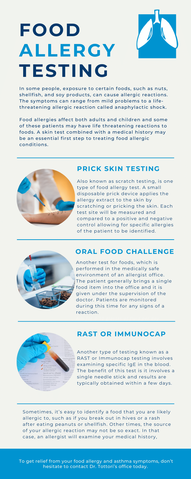 Which Allergy Test Is Right for Me? - Tottori Allergy & Asthma Associates