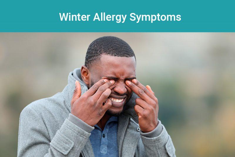 What allergies are triggered in winter?
